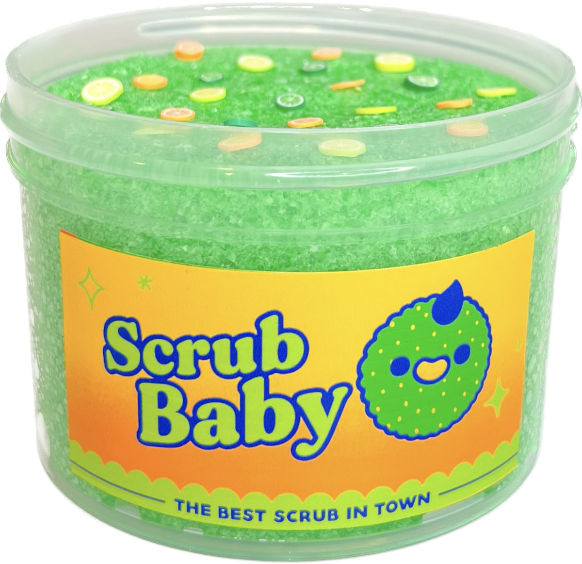 Scrub Baby - Lime – Eggie Slime